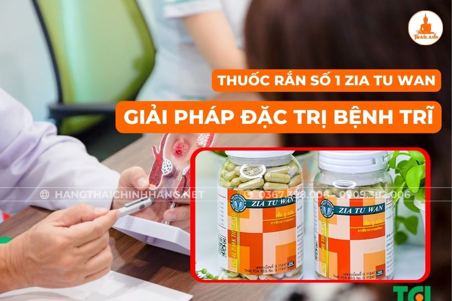 Review Thuốc rắn số 1 Zia Tu Wan: Giải pháp đặc trị bệnh trĩ