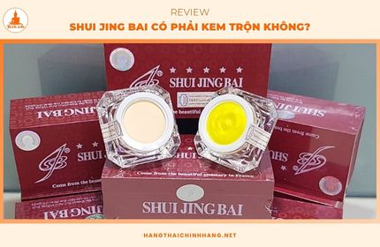 Shui Jing Bai có phải kem trộn không? Có bào mòn da không?